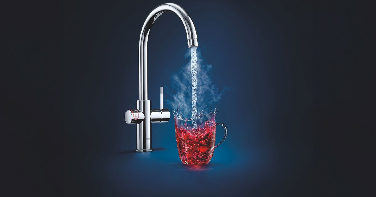 Kitchen mixer tap Grohe Red | Facq